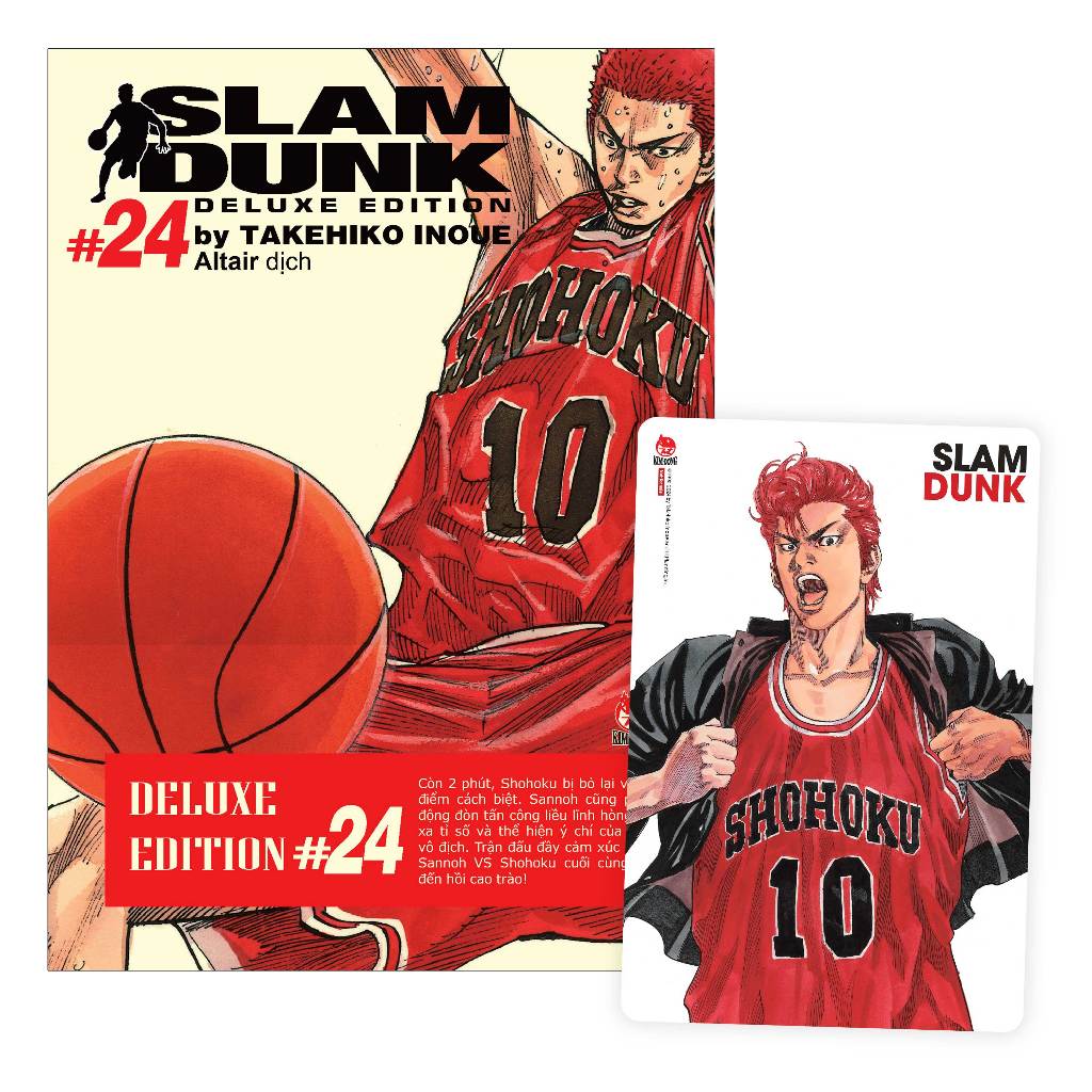 Slam Dunk Comic - Volume 24 - Bonus Card - Deluxe Edition - Kim Dong ...