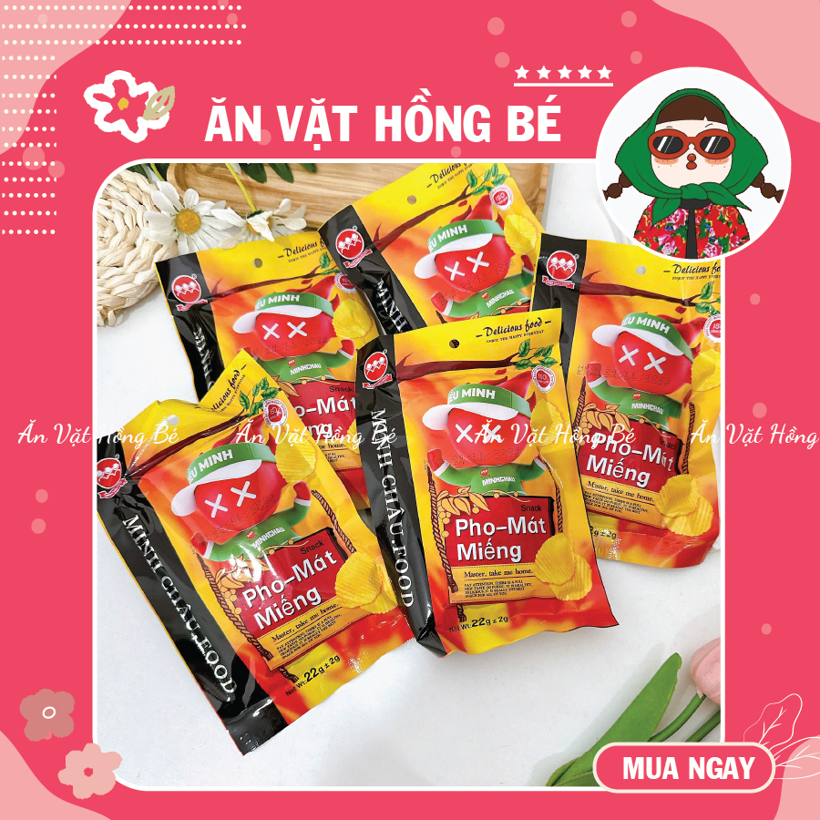 Minh Chau Food Potato Cheese Snack, Spicy School Gate, Spicy Toothpicks ...