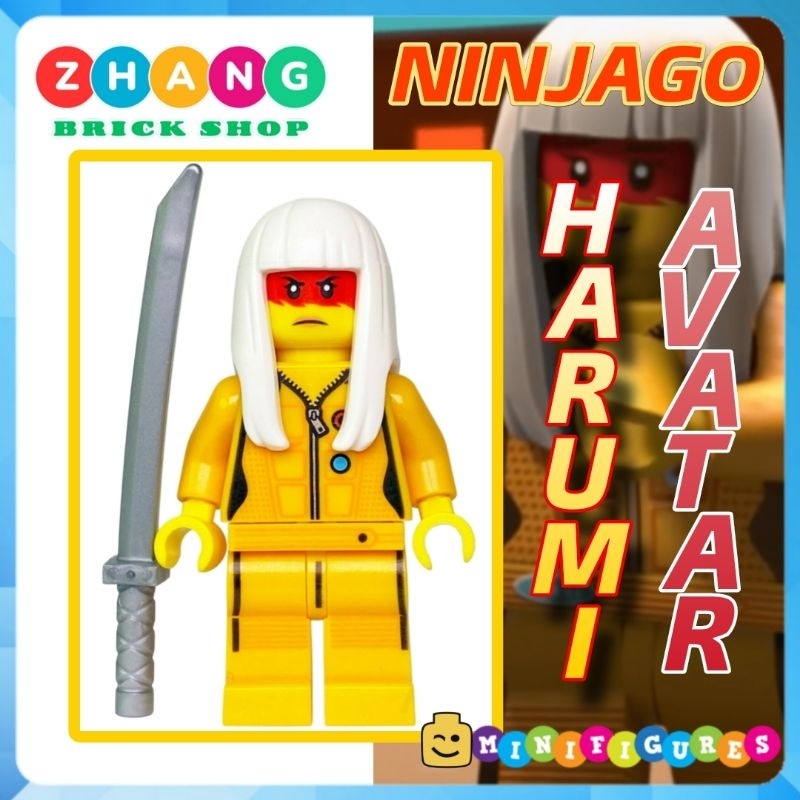 Ninjago Avatar Arcade Dragons Rising Avatar Harumi Minifigures | Shopee ...