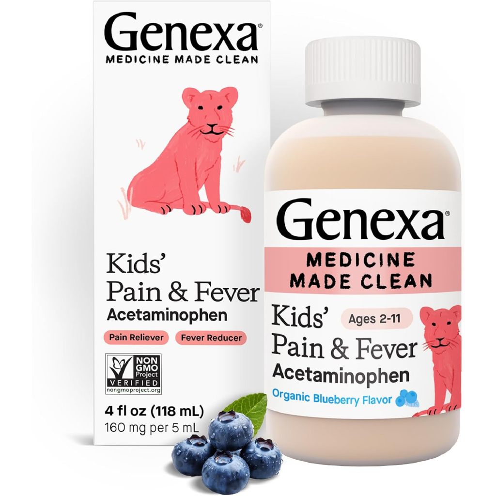 Flu SIRO FOR CHILDREN 2-12 YEARS OLD Genefa Kids’ Clean Pain & Fever ...