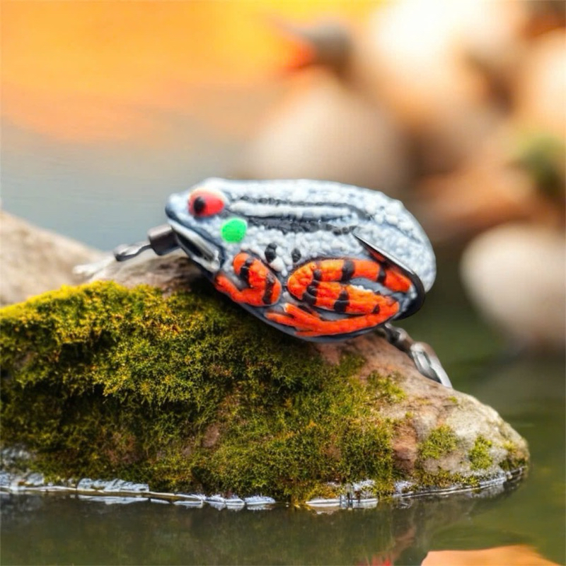 Improved VIP1 Thai Toad Simulator 3.5cm 7g BKK Action Floating Blade ...