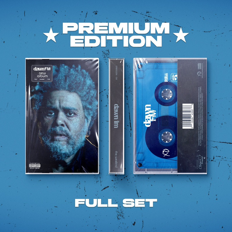 Dawn FM Cassette Tape - The Weeknd [Premium Custom Cassette Tape ...