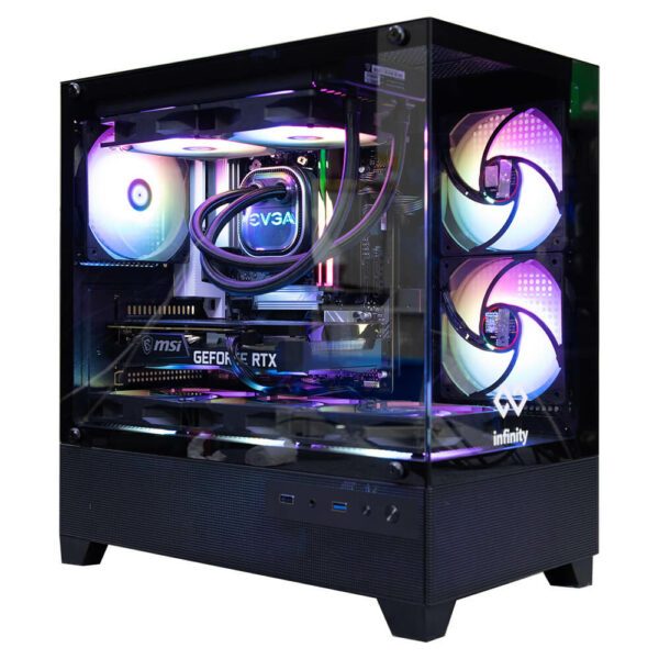 Case Infinity Aqua-M Pro – Micro-ATX Chassis (fan not included ...