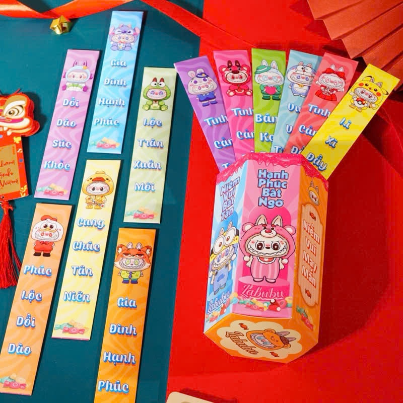 Labubu Hexagonal Hexagram Lucky Money CNY At Ty 2025, Hexagram Lucky ...