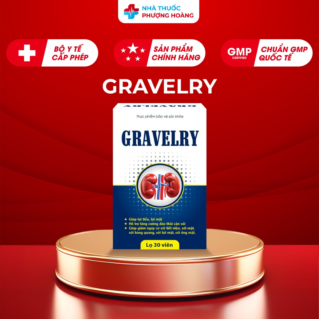 GRAVELRY Gia Phat Stone Removal Pills, Kidney Stones, Urinary Stones ...