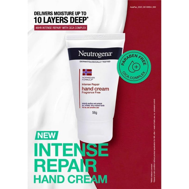 Neutrogena Norwegian Formula Fragrance Free Hand Cream 56g | Shopee ...