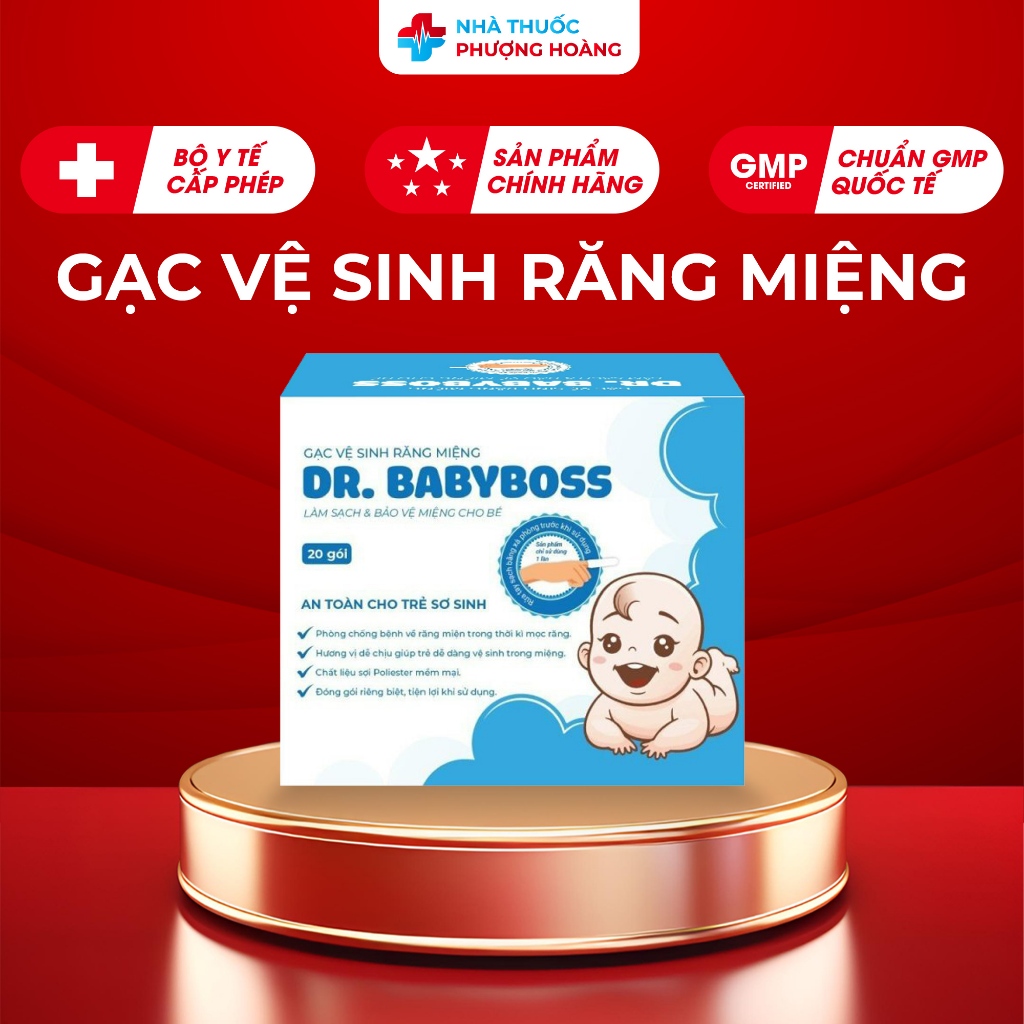 DR Oral Hygiene Gauze. BABYBOSS - Cleans the Tongue, Gums and ...