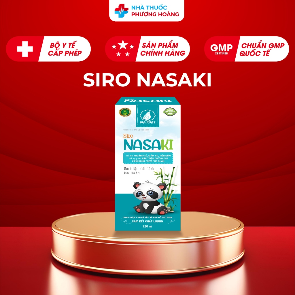 [GENUINE] Nasaki Cough Relieving Syrup - Supports Phlegm Reduction ...