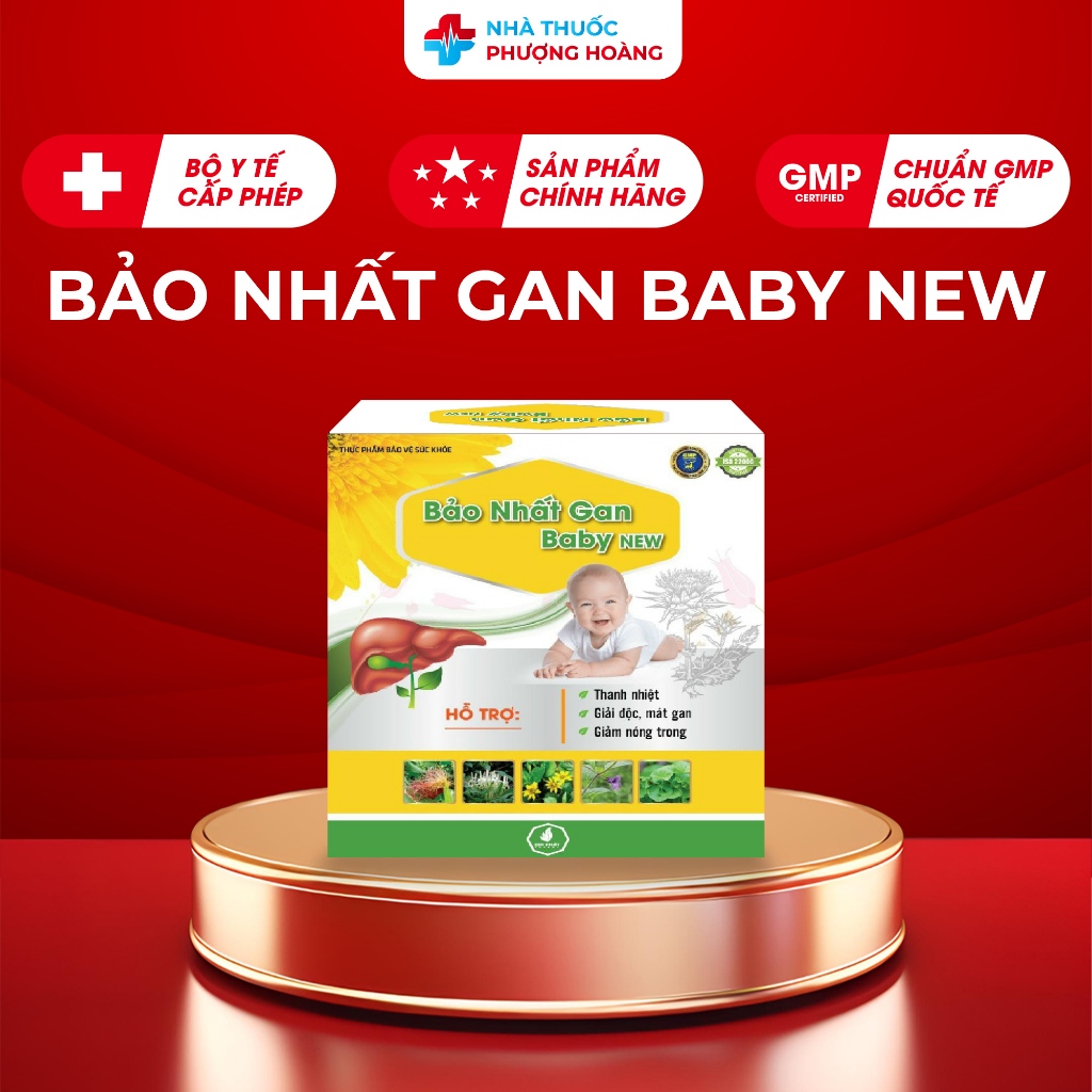Bao Nhat Gan Baby Syrup for Babies, Helps Detoxify and Cool the Liver ...