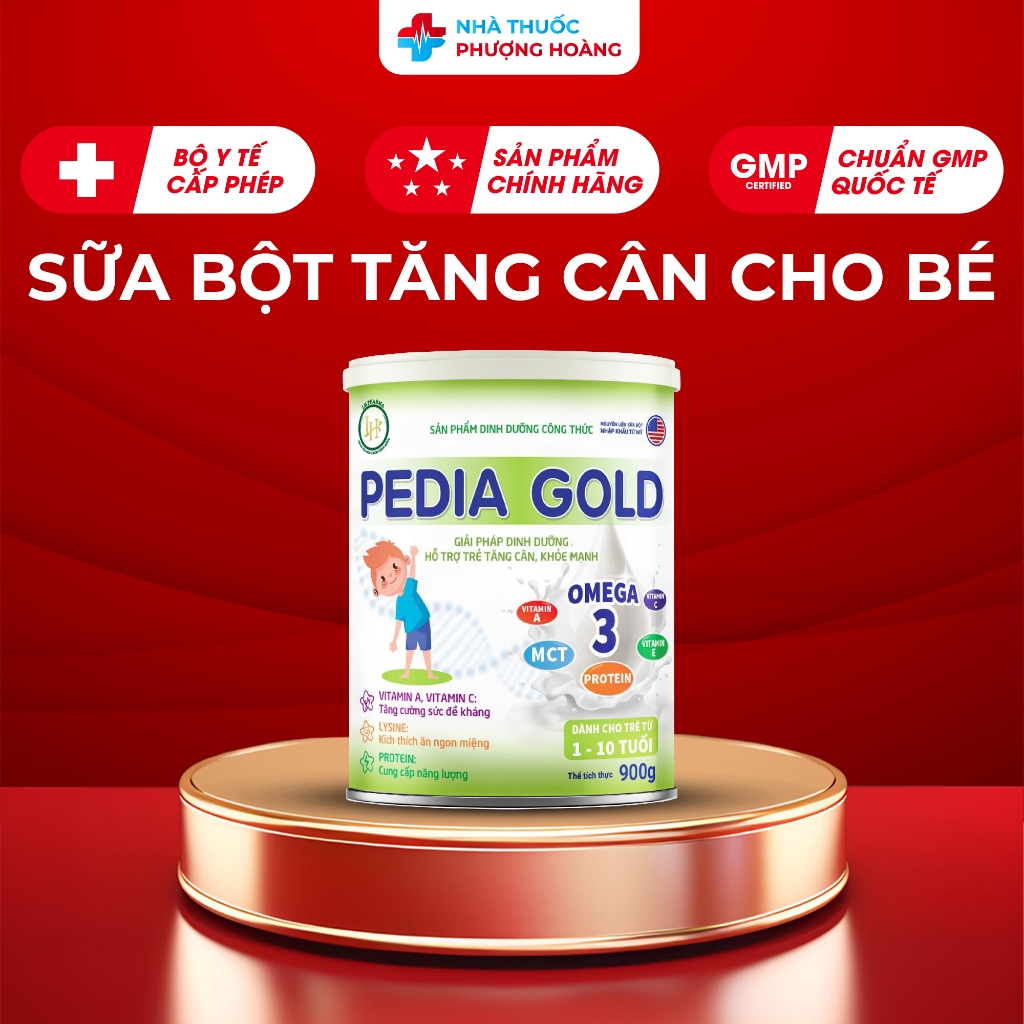 Pedia GOLD Baby Milk Powder - Helps Baby Stimulate Taste and Improve ...