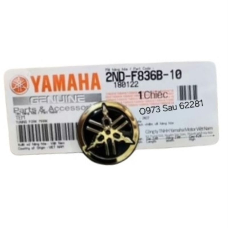 Exciter 150 Yamaha gold front mask logo stamp | Shopee Malaysia