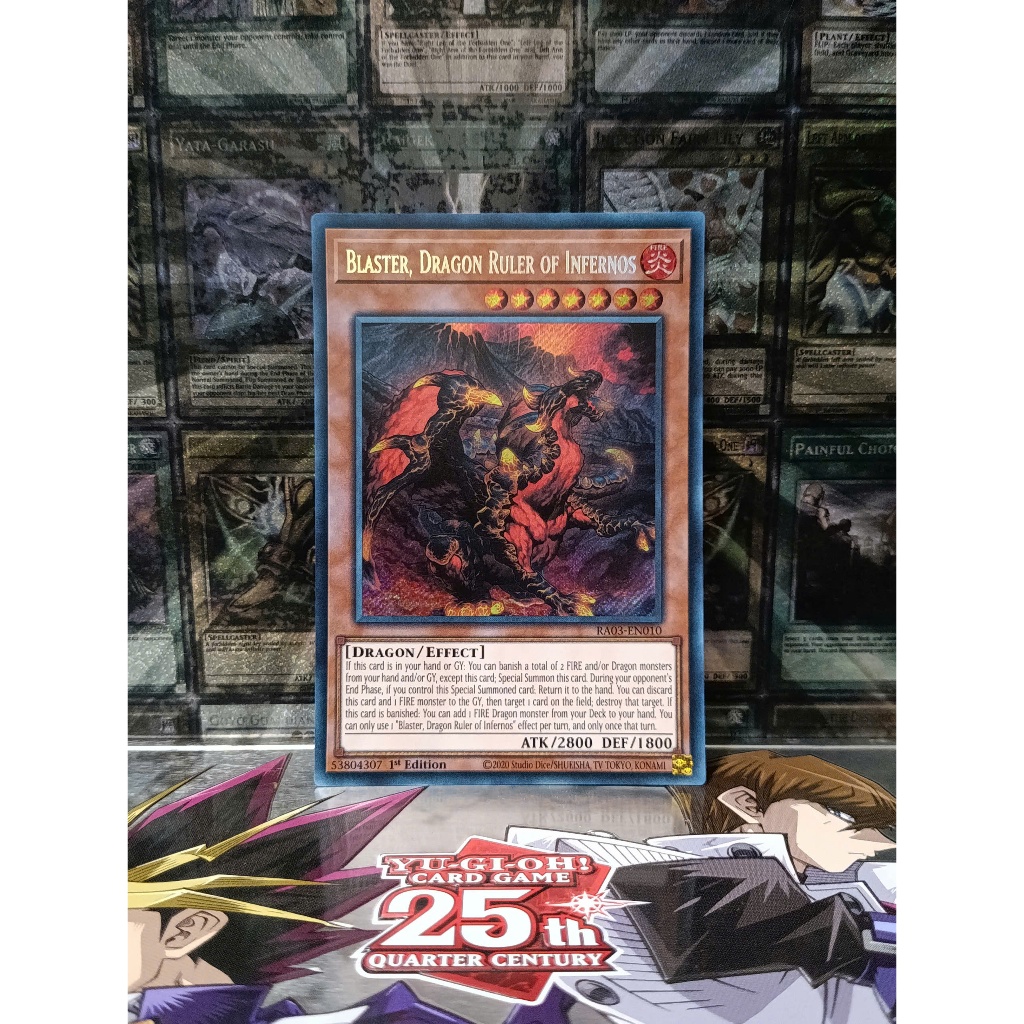 [ Do Lac Shop ] Mint90 Yugioh Monster Blaster, Dragon Ruler of Infernos ...
