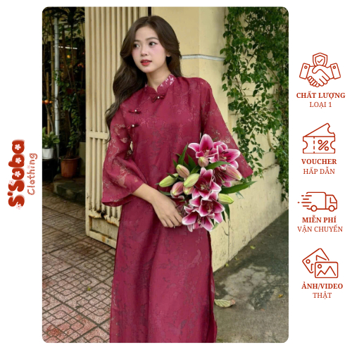Innovative ao dai Set for women to wear CNY S'suba Clothing, designed ...