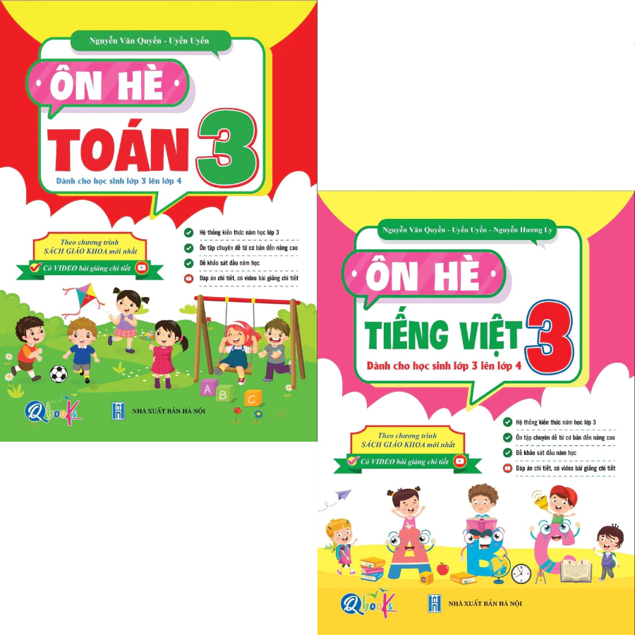 Book - Summer Review Combo Math and Vietnamese Grade 3 For students in ...