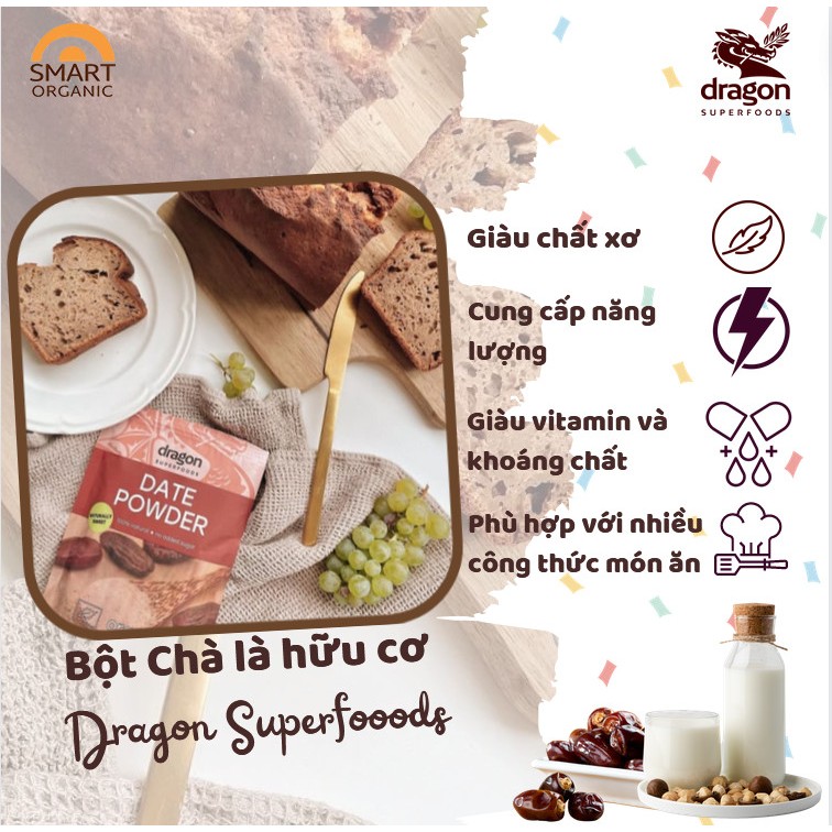 Organic Date Powder - Dragon Superfoods - 200g | Shopee Malaysia
