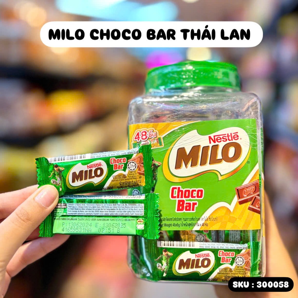 Milo Chocolate Candy Choco Bar 6g | Shopee Malaysia