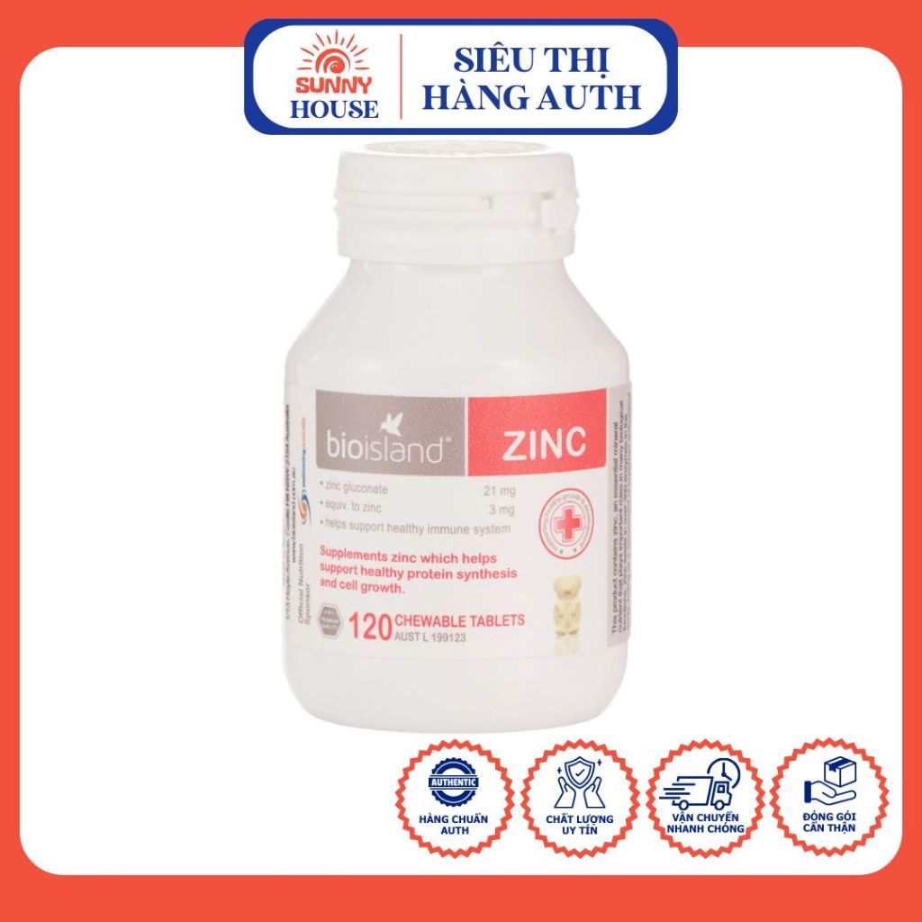 Bioisland Zinc - Helps Children Eat Deliciously, Increase Immunity ...