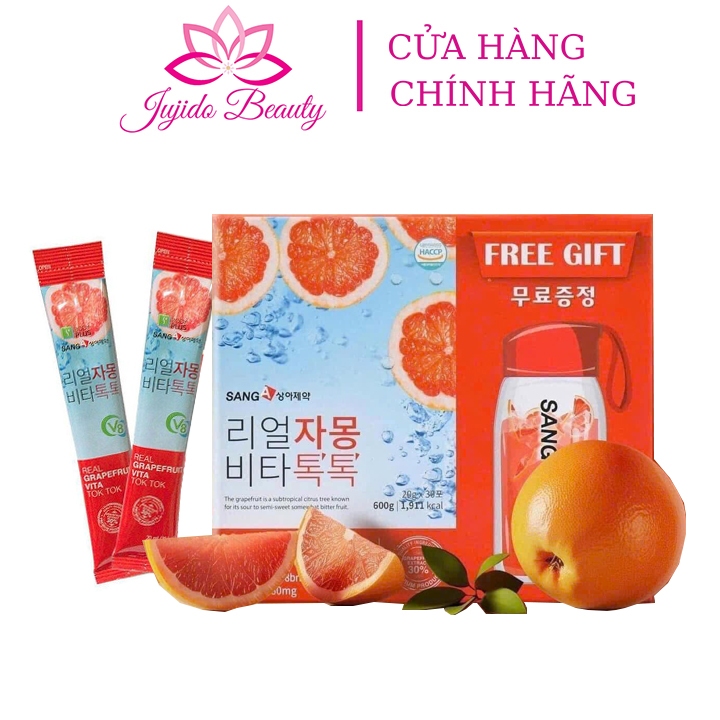 Sanga Weight Loss Grapefruit Tea Korean Box of 30 packs with a free ...