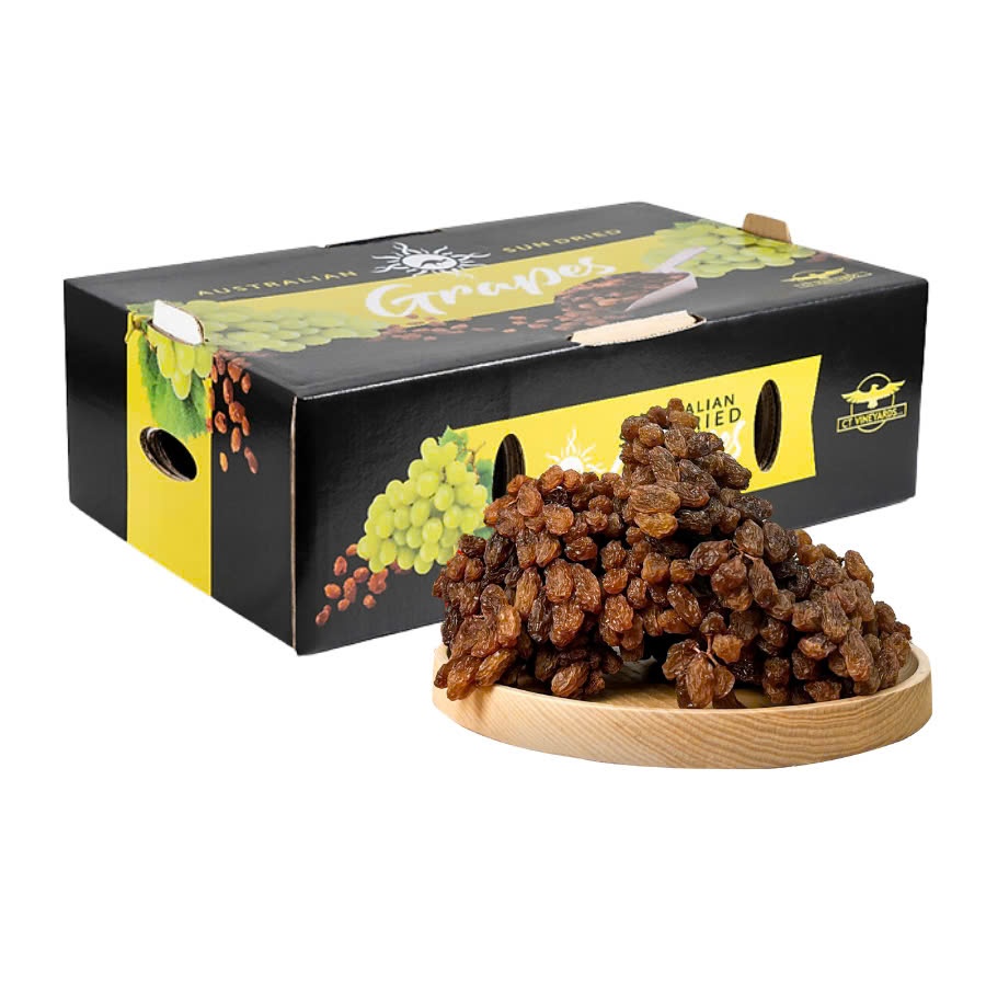 Thompson Premium Australian Whole Raisins Box 4kg - Imported from ...