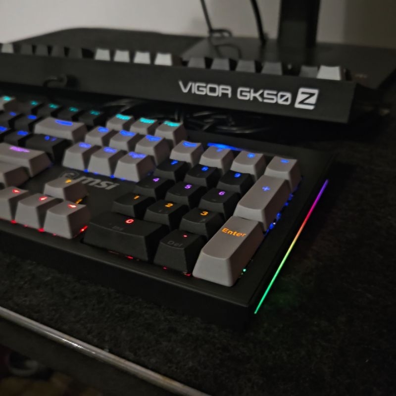 Msi GK50Z Mechanical Keyboard 99.9% New | Shopee Malaysia