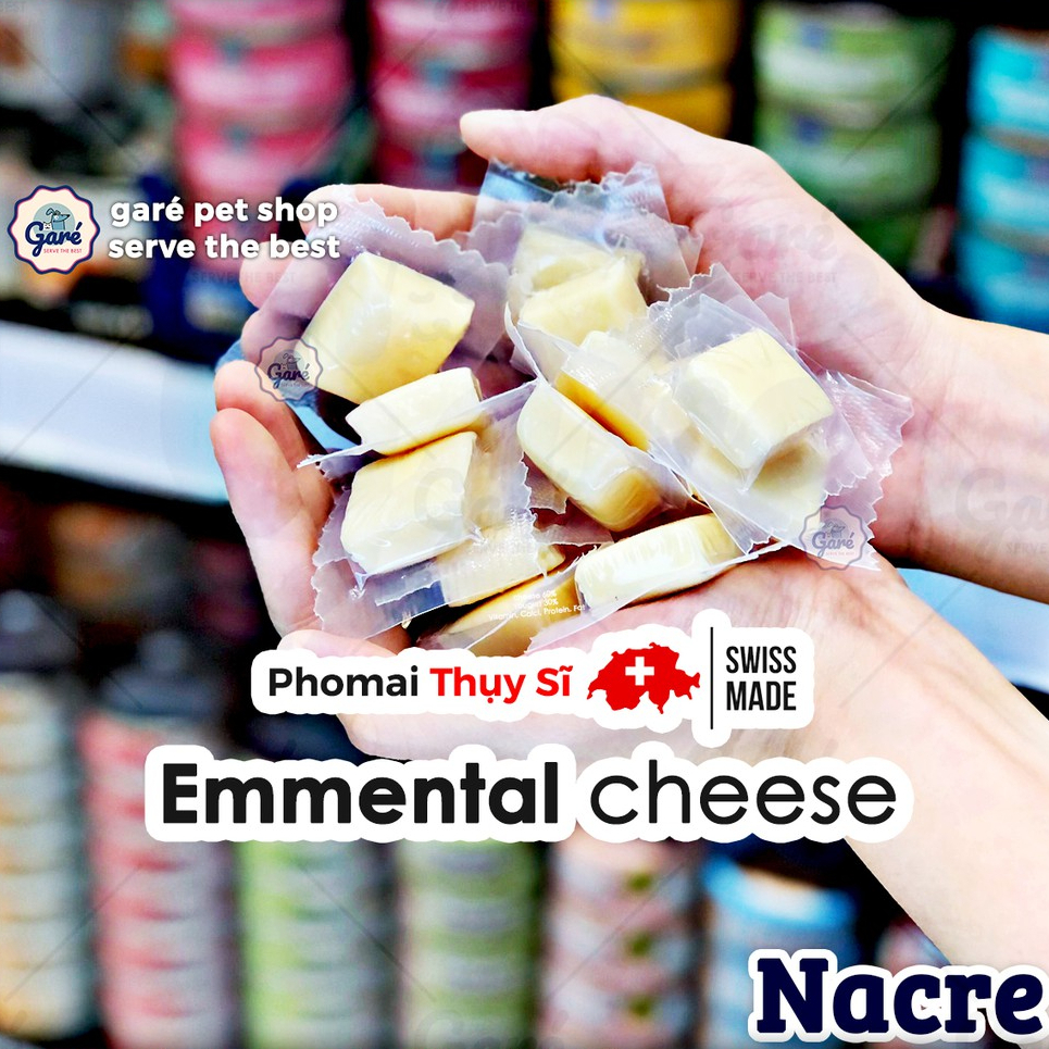 Lot of 12 Emmental Cheese for Dogs and Cats with strong Swiss flavor ...