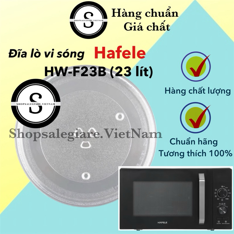 Hafele HW-F23B microwave glass dish - 23 liters | Shopee Malaysia