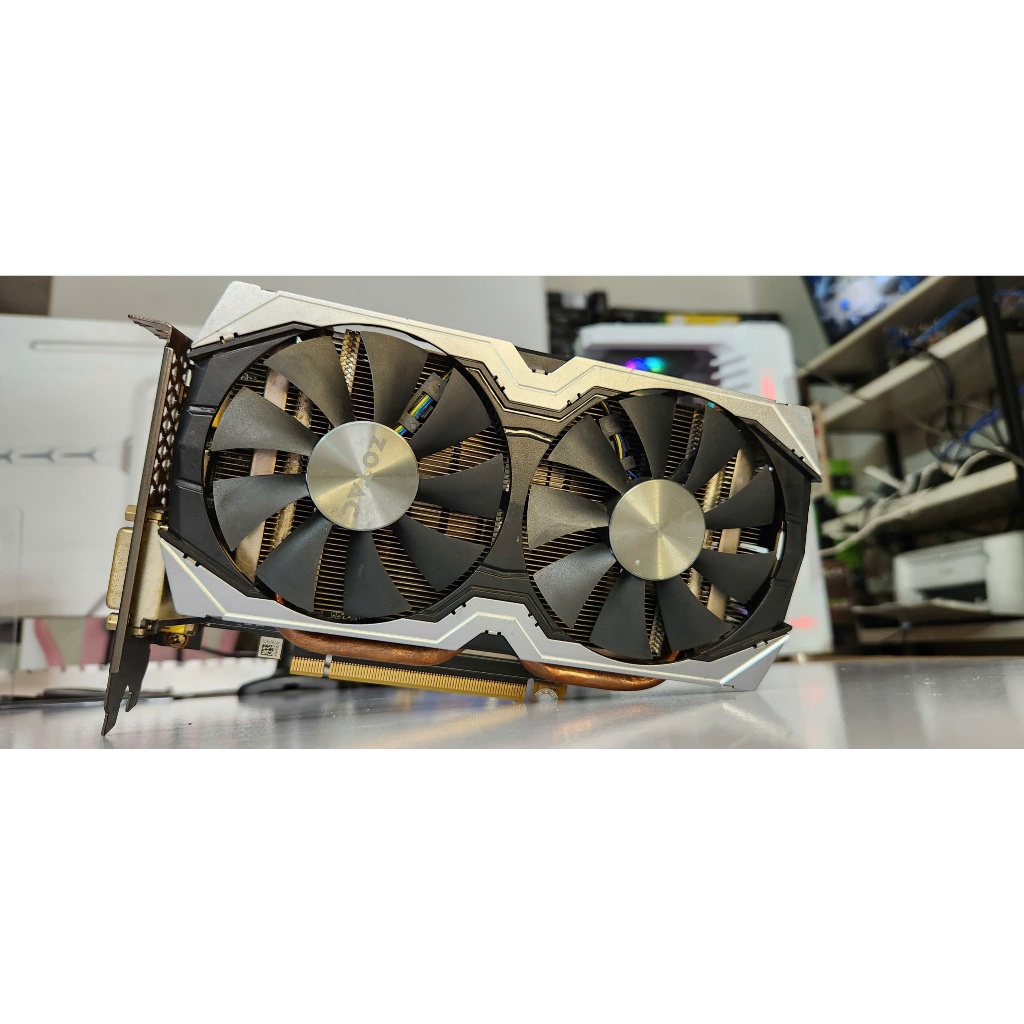 Vga ZOTAC GTX 1060 6GB AMPI EDITiON 2 FAN/1 FAN | Shopee Malaysia