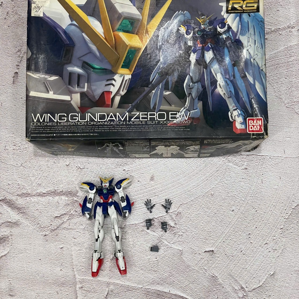 Gundam RG 1/144 Wing zero EW Bandai body model [2nd - Please read ...