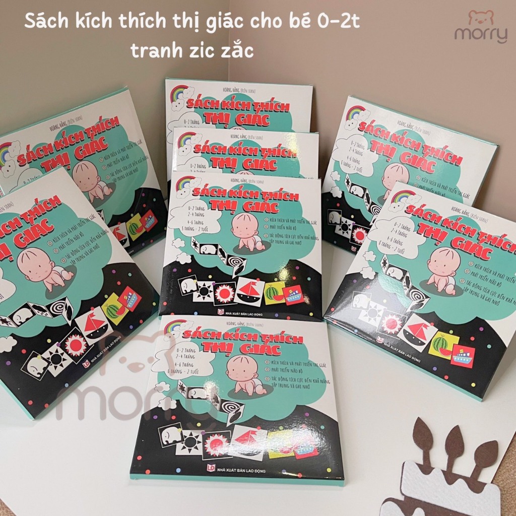 Visual stimulation picture set for children 0-3 years old, helps ...