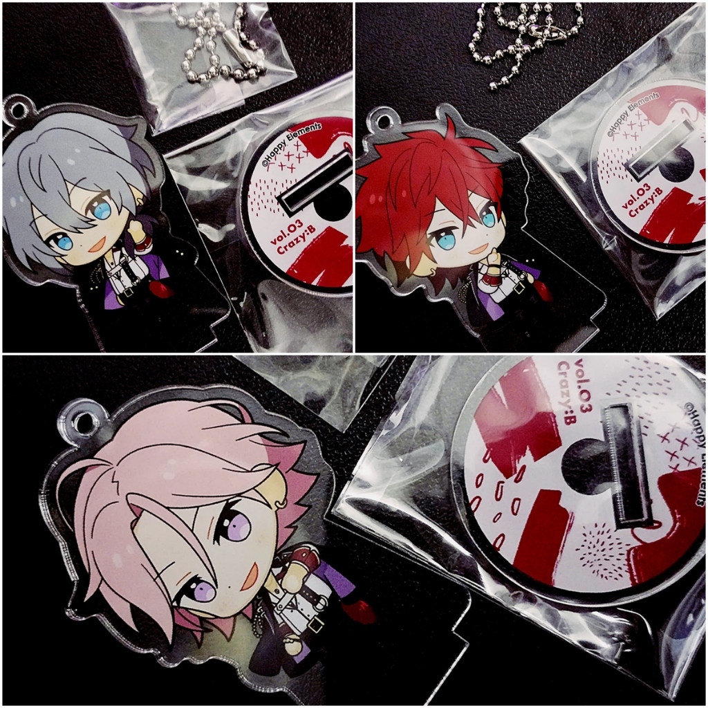 Set Standee Collab Animate Cafe ver 2 Crazy:B group Official Ensemble ...