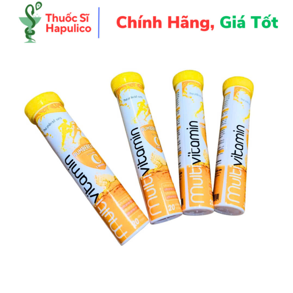 Numberextra Multi Vitamin C 100mg effervescent tablets Help increase ...