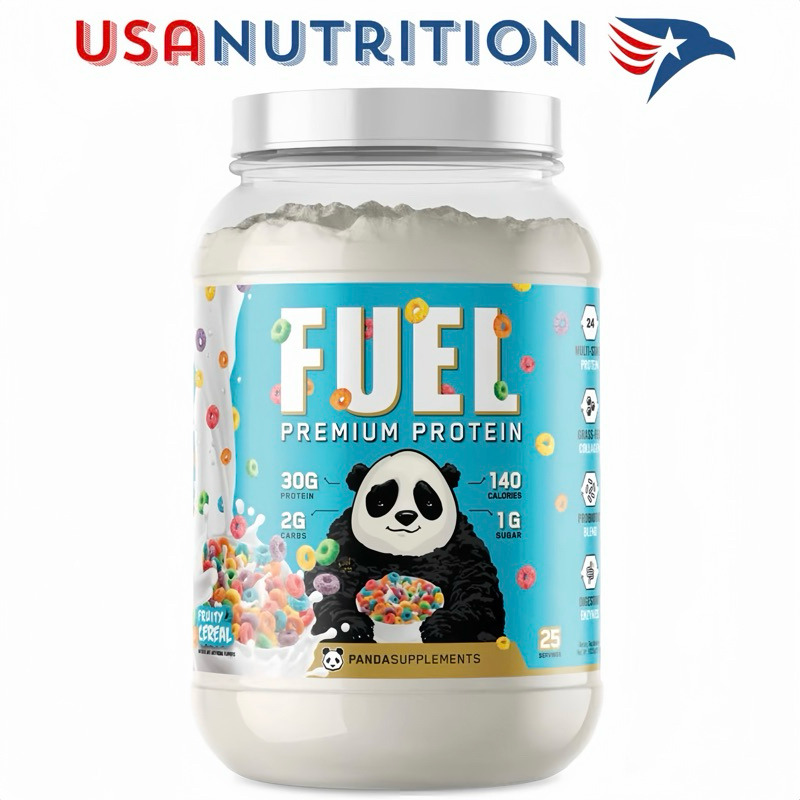 Whey Protein PANDA 25 billion beneficial bacteria + 250mg digestive ...