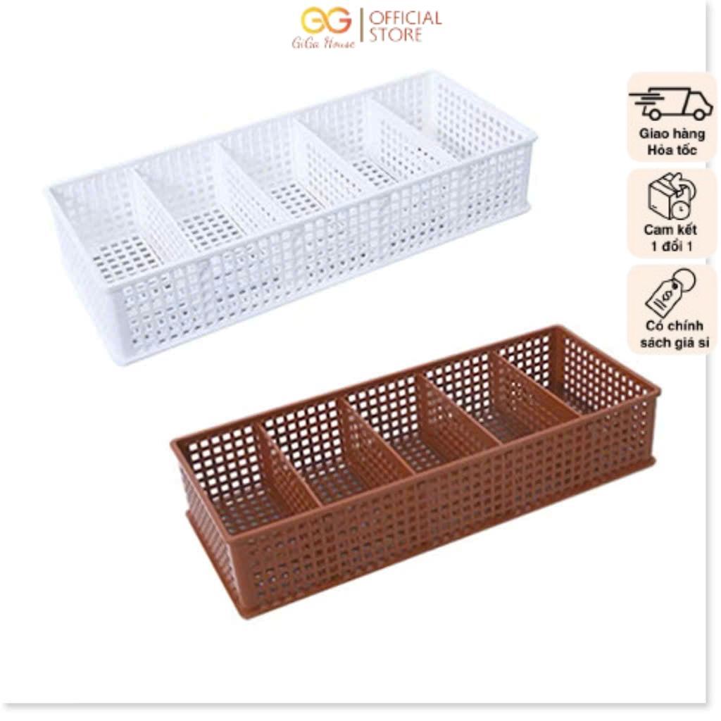 Giga HOUSE multi-purpose 5-compartment plastic tray, super pretty and ...