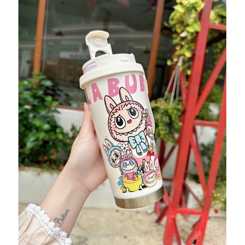 Labubu thermos cup 600ml hothit | Shopee Malaysia