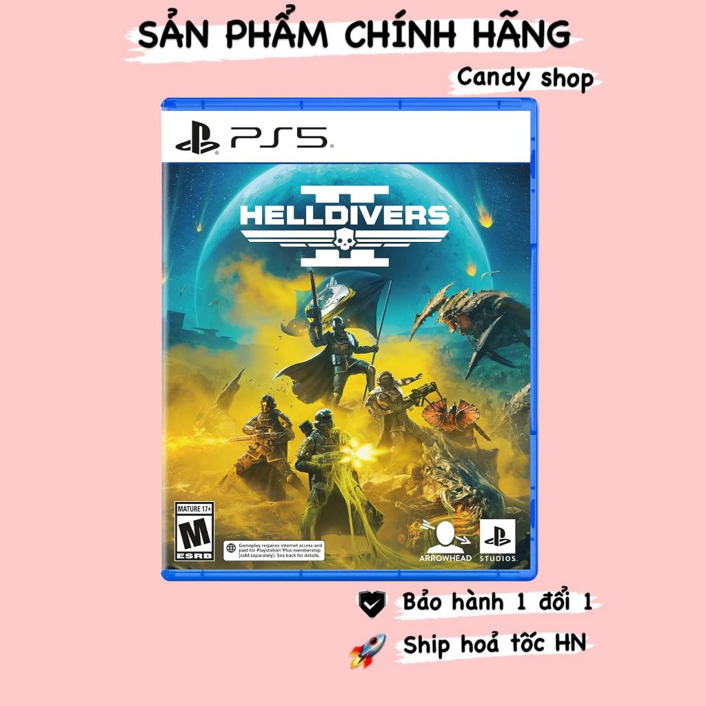 Helldivers 2 PS5 Game Disc | Shopee Malaysia