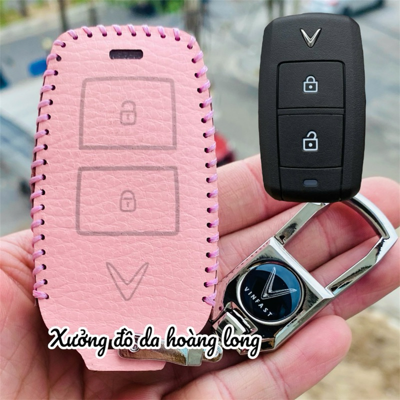 Vinfast Vf3 Leather Key Case, Vinfast Vf3 Key Cover Vinfast Vf3 Key ...
