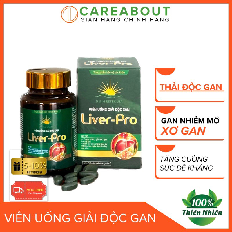 Liver-pro LIVER detox pills support heat clearing, jaundice symptoms ...