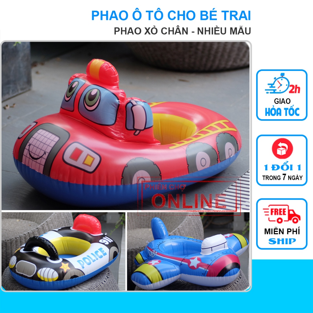 Baby Foot Float, Airplane-shaped Swimming Float, Police Car, Fire Truck ...