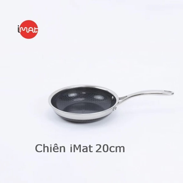 Imat Hybrid Blackcube frying pan with black Ceramic non-stick coating ...