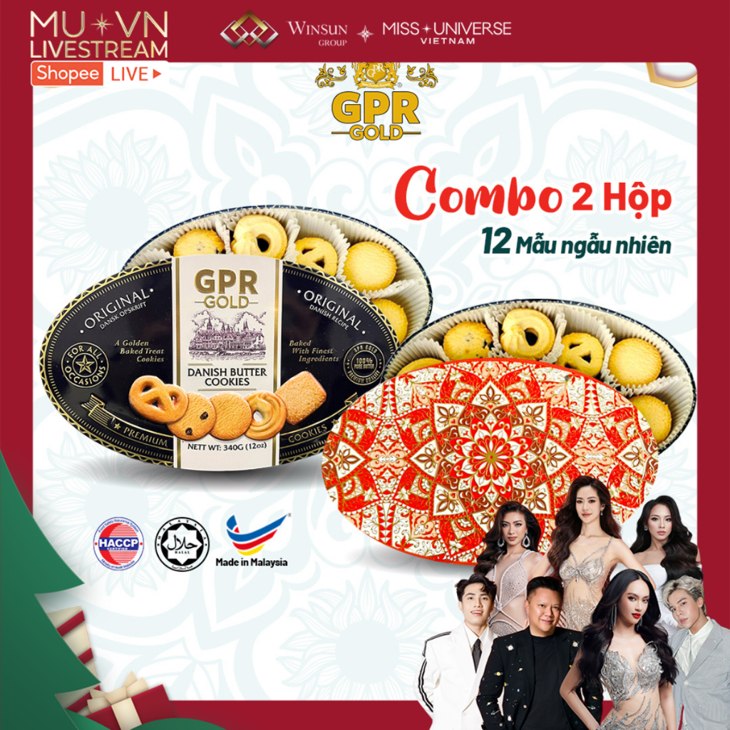 [Combo] 2 GPR Butter Cookies 340G Premium Flavor Malaysian, Central Asia, Snacks, Random ...