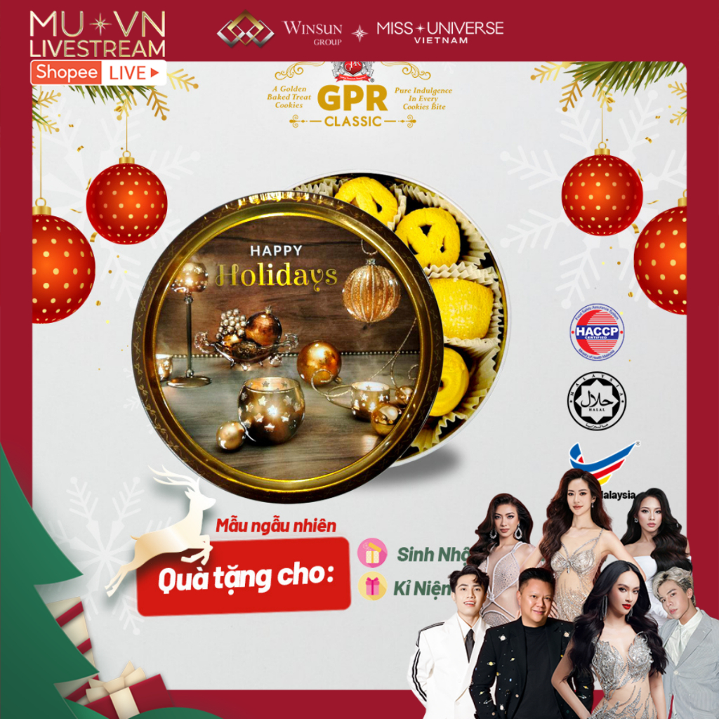 Gpr Butter Cookies 340G Original Malaysian Formula, Winter, Snacks, Random Box | Shopee Malaysia