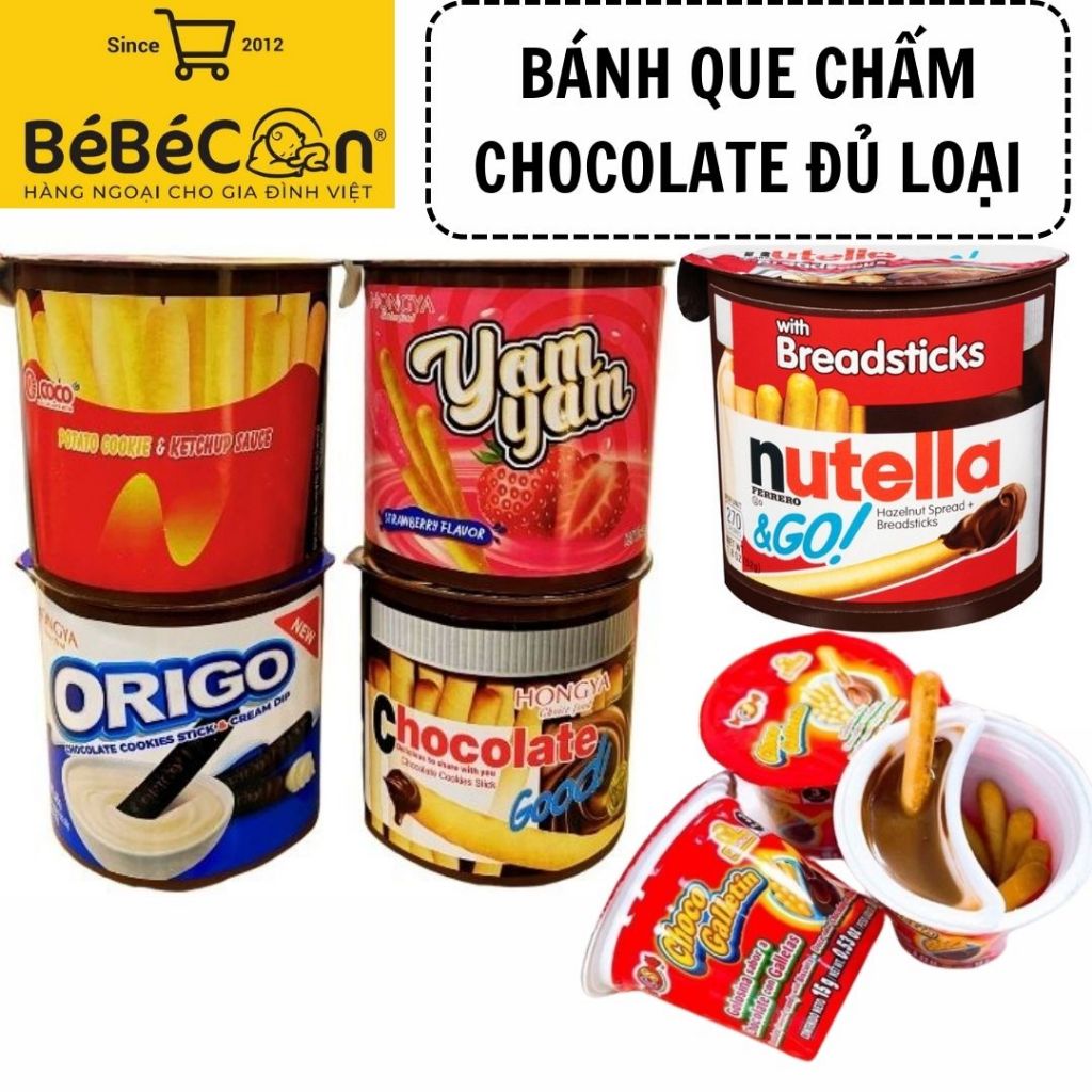 Nutella Chocolate Dipping Sticks | Shopee Malaysia