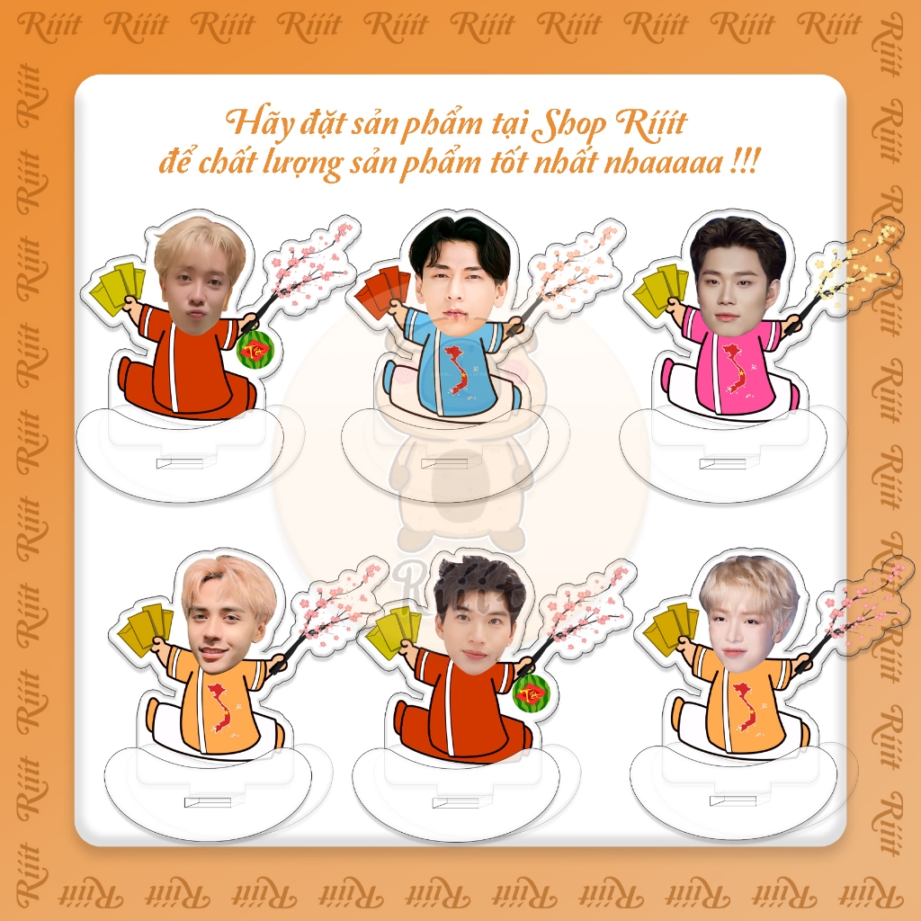 Swinging Standee 30 Drunk Boys Hi ver CNY transparent acrylic material ...