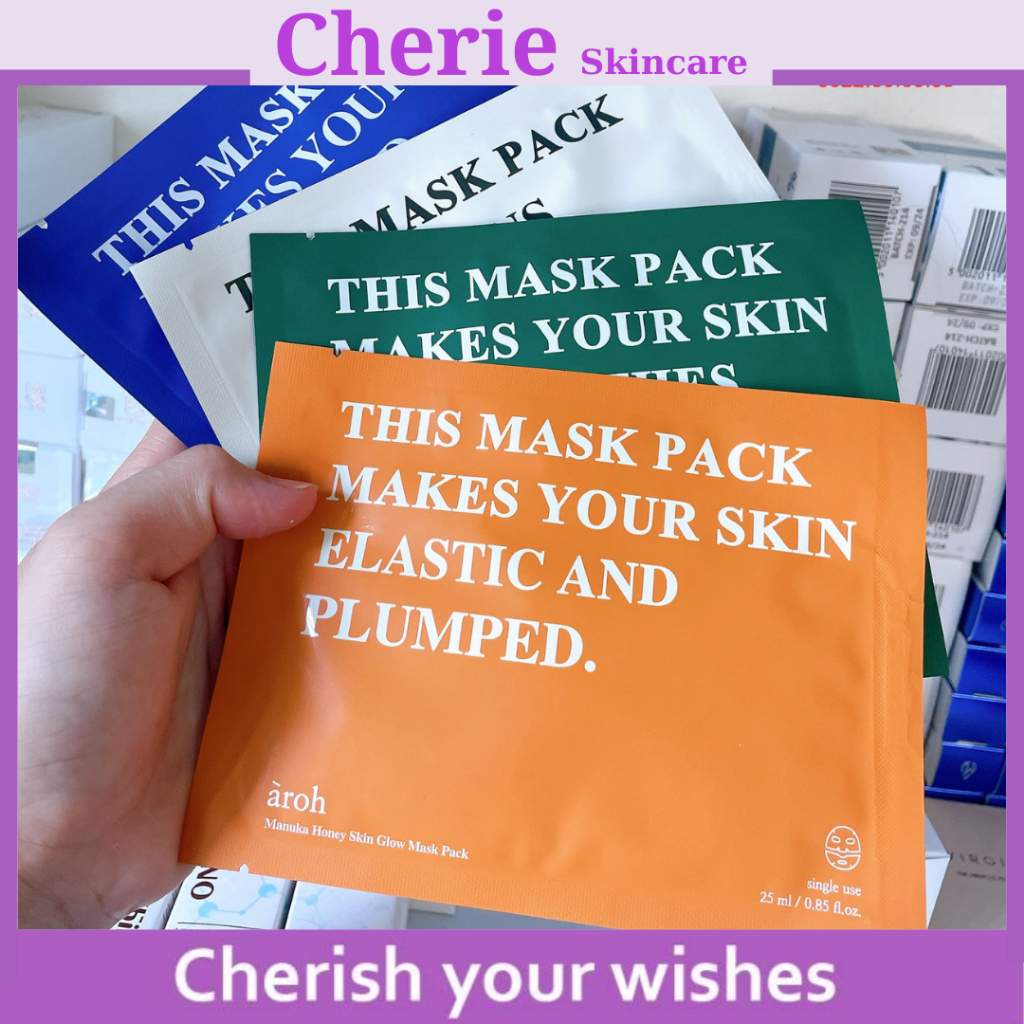 Korean Aroh Turn Back The Time mask in all colors | Shopee Malaysia