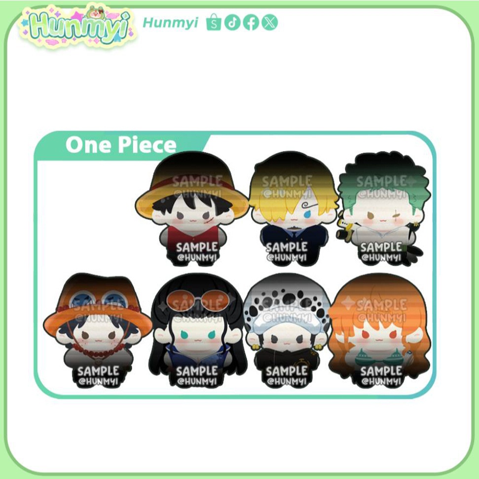 [One Piece] GACHA/Random tiny 3cm mini Standee | By Hunmyi | Shopee ...
