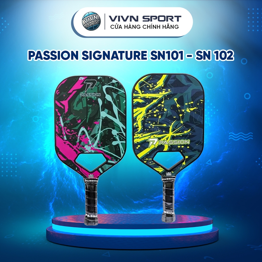 Passion Signature Pickleball Racket SN101, SN102 (GENUINE) | Shopee ...