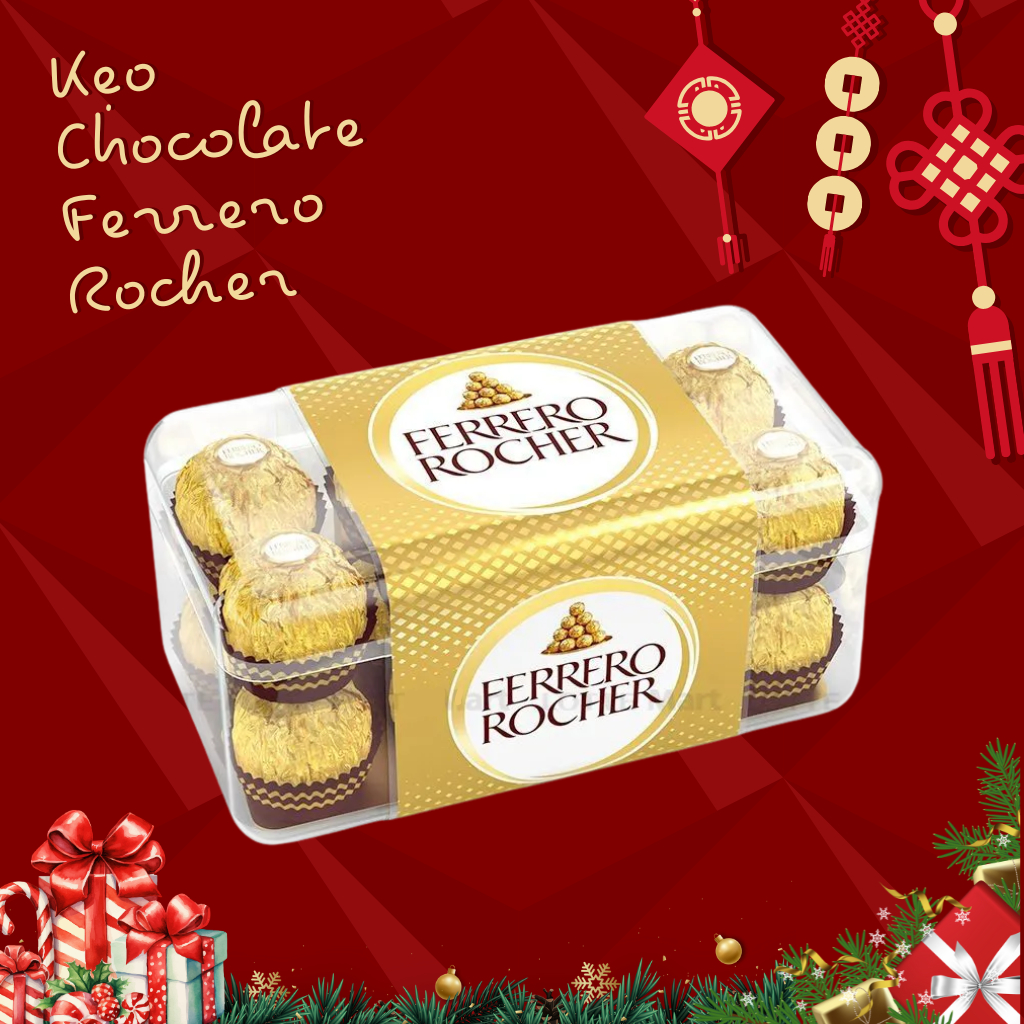 Ferrero Rocher Chocolate Candy - Fragrant, Crispy, Melt-in-Mouth ...