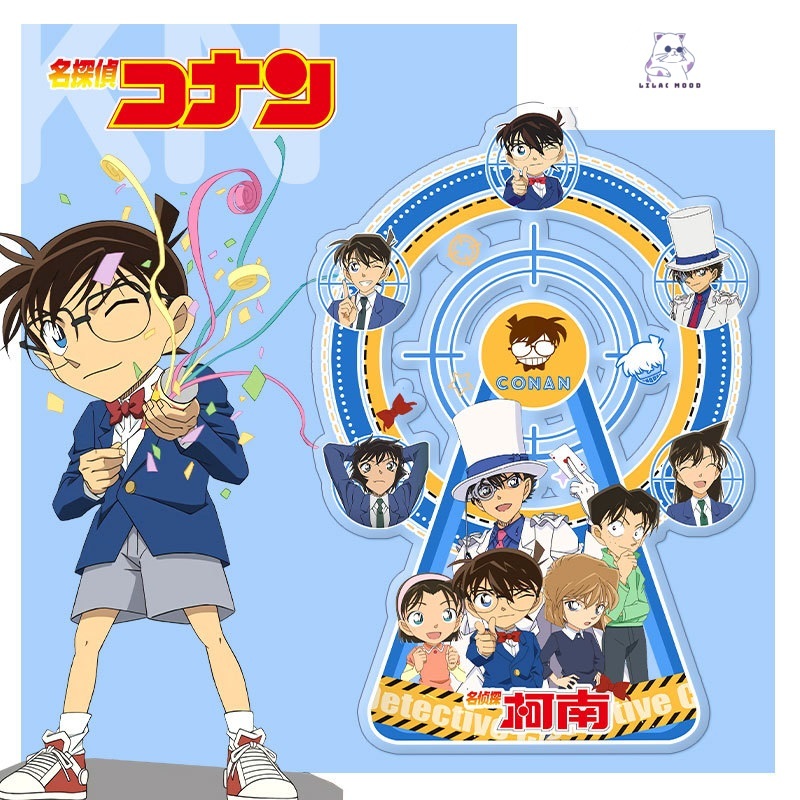 (available/cover) Conan Standee Model Famous Detective Ran Kaito Kid ...