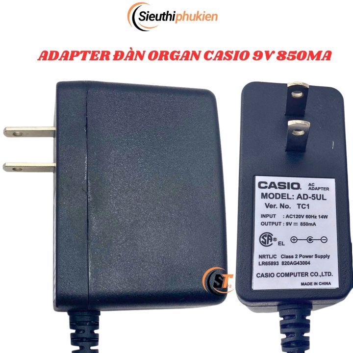 Power supply for casio CTK-558 CTK-611 CTK-615 CTK-620L, original casio ...