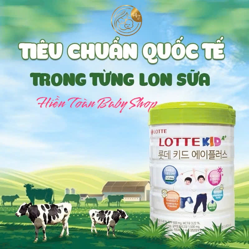 Lotte KID A+ MILK, 760g, genuine (New Date) | Shopee Malaysia